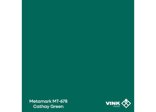 METAMARK MT CATHAY GREEN 678 MAT 1220MM X 50M